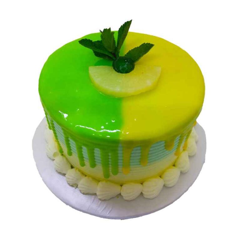 Minty Pineapple Sponge Cake Bakers Point